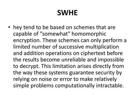 Homomorphic Encryption Schemepptx
