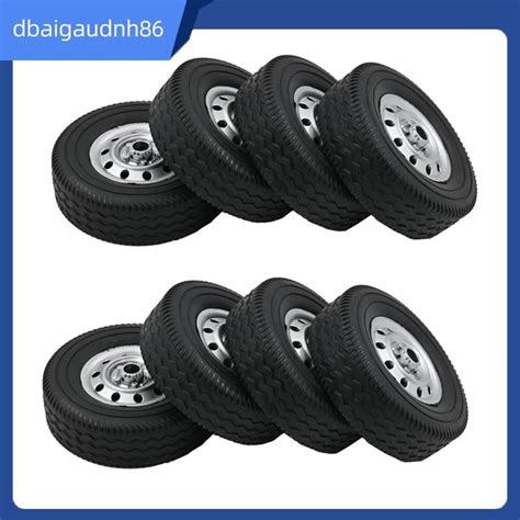 Ready Stock8pcs ล้อยาง Tyre สําหรับ D12 1 10 Rc รถบรรทุกรถ Diy อัพเกรดอะไหล่อุปกรณ์เสริม