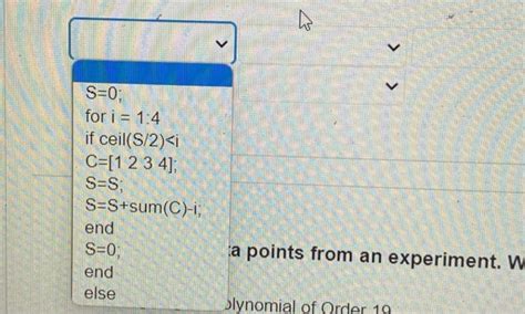 Solved Arrange The Code So That It Makes Sense And Runs In