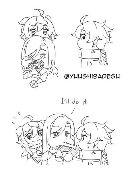 Yuushibadesu Aether X Ganyu Some Quality Fun Time Once Again