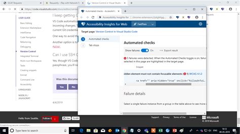 Twitter Button Violates Wcag 412 · Issue 2618 · Microsoftvscode