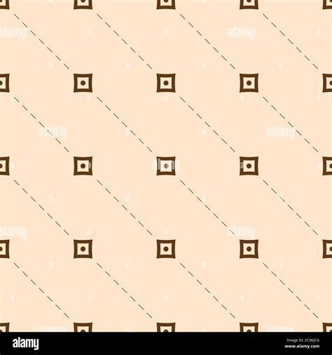 Seamless Geometric Pattern Vintage Background Of Dotted And Crossed Line Repeating Geometric