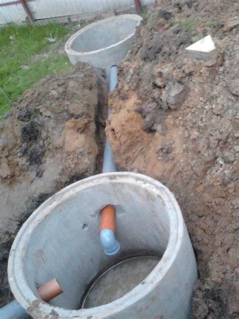 Септик из бетонных колец в Московской области