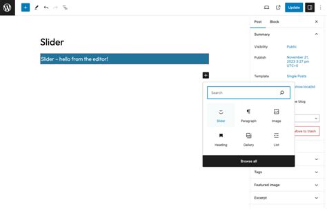 Create A Slider Block For Wordpress With Swiperjs Builders
