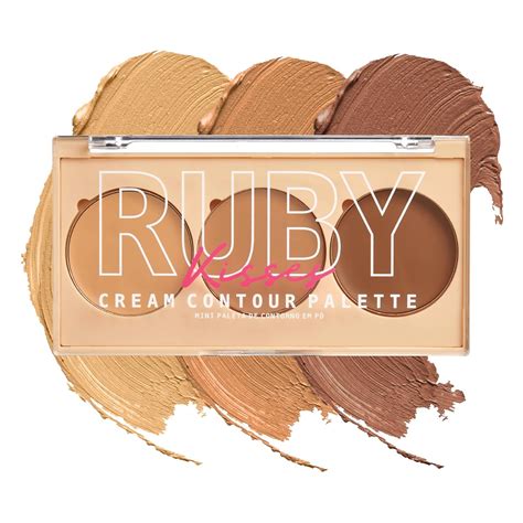 Ruby Kisses Contour Palette 3 In 1 Contour Conceal