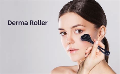 Microneedling Roller For Face And Beard Derma Roller For