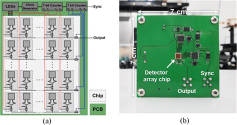 Packaged Detector Array A Conceptual Diagram B Package Photo Download Scientific Diagram