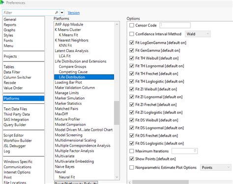 Solved Difference Between Weibull And Th Weibull And When To Use Jmp User Community