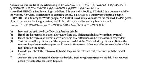 answered 4 the stata output below uses the… bartleby