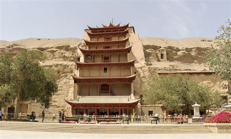 China Gansu Dunhuang The Mogao Free Photo On Pixabay
