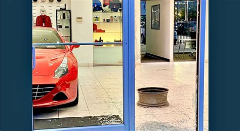 Suspect Arrested On 6 Felony Charges After Ferrari Dealership Burglary
