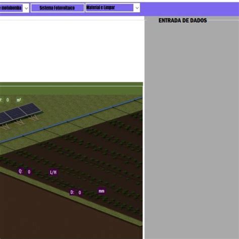 Demonstração da interface gráfica inicial do software obtido após o Download Scientific