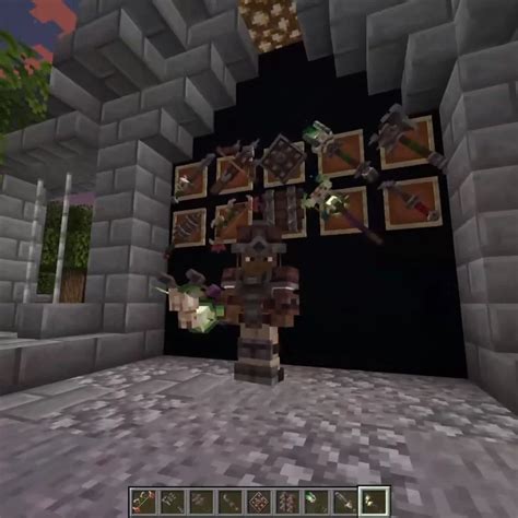 Goblin Assortment Animated Weapon Set Minecraft Texture Pack