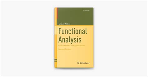 ‎functional Analysis By Michel Willem On Apple Books