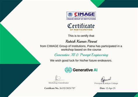 Generativeai Promptengineering Ai Cimage Learningjourney Rabish Kumar Parvat
