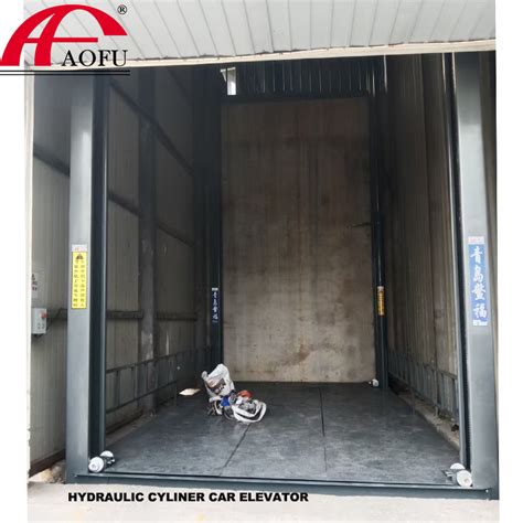Car Lift Elevator Garage Van Equipment Cars Lifting Solution 4 Post Hydraulic Car Lifts And