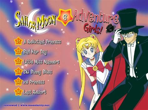 Sailor Moon Anime First Season Dvd Vol6