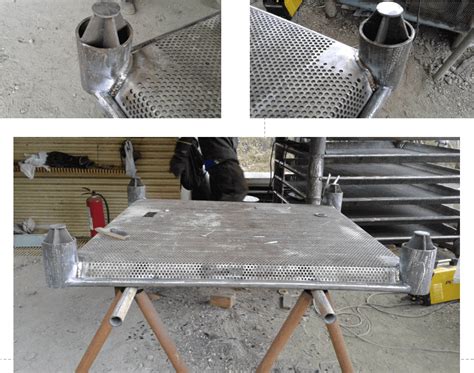 Perforated Processed Plate Saky Steel