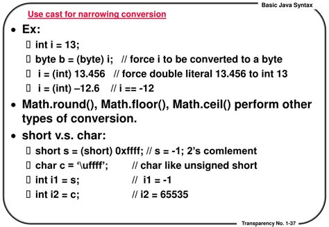 Ppt Lecture 2 Basic Java Syntax Powerpoint Presentation Free Download Id3832071
