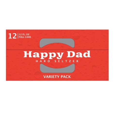 Happy Dad Seltzer Hard Seltzer Variety Pack 12 Cans 12 Fl Oz Kroger