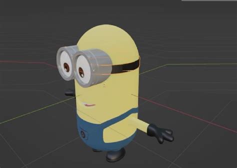 modeling a minions character 3d in blender cgcreativeshop