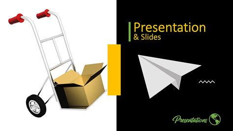 Free Logistics Management PowerPoint Template MyFreeSlides