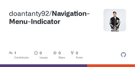 GitHub Doantanty Navigation Menu Indicator