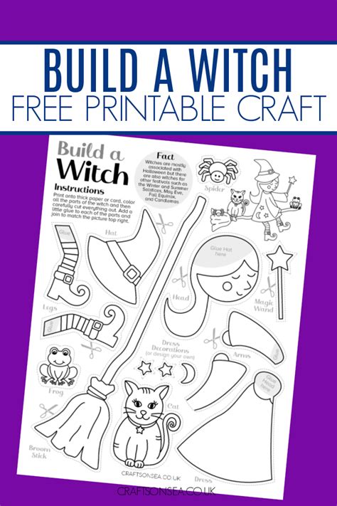 Free Printable Witch Template Free Printables Hub