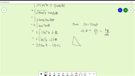 Trigonometric Substitution Examples Calculus 6 2b Substitution