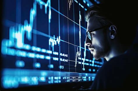 Premium Ai Image Business Analysis Of Financial Business Tablet With Graphics Generative Ai