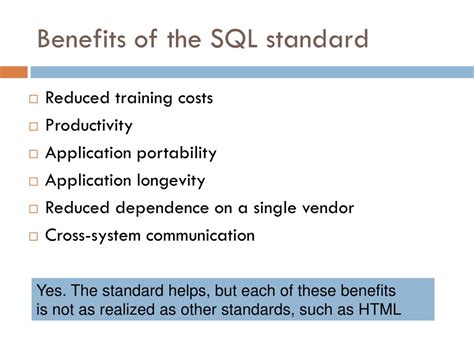PPT Structured Query Language SQL PowerPoint Presentation Free
