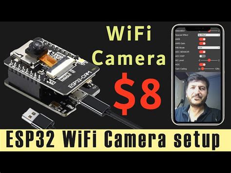 Esp32 Camera Usb Tutorial Upload Code And Stream Over Wi Fi