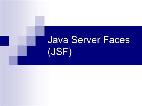 Jsf Intro Ppt