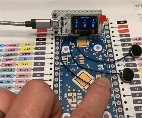 Esp32 Capacitive Touch Input Using Metallic Hole Plugs For Buttons