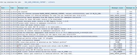 Sap Solution Manager 7 2 Problem With Job Sap Lmdb Download Content Sap Basis World