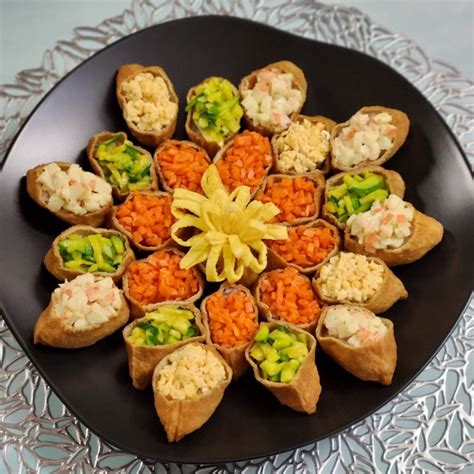 [집밥] 4색 유부초밥 레시피 맛살유부초밥 계란유부초밥 토핑유부초밥 크래미요리 계란요리 당근요리 애호박요리 소풍도시락 점심메뉴추천 네이버 블로그