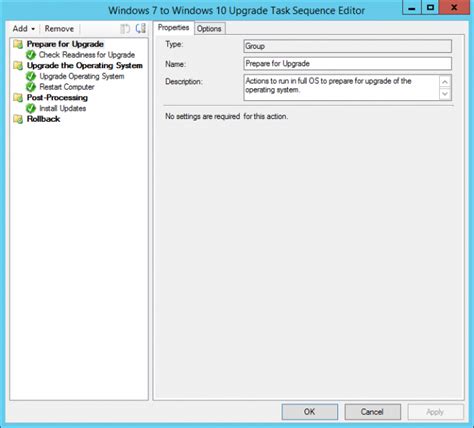 Deploy Windows 7 To Windows 10 With SCCM Task Sequence Upgrade