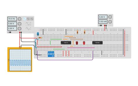 Circuit Design Ms Jk Ff Tinkercad