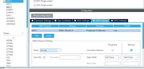 Stm32cubemx配置教程（十二）stm32的定时器触发的固定频率adc采样（使用dma）定时器溢出踩adc Csdn博客