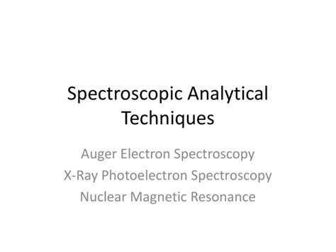 Spectroscopic Analysis Def At Mazie Goins Blog