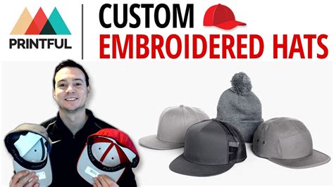 Printful Custom Embroidered Hats 5 Figure Seller Tips Youtube