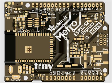 Adafruit Metro Esp32 S2 Opencircuit