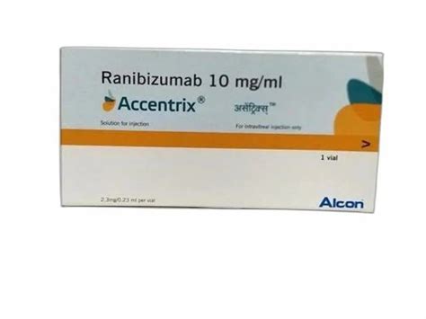 Accentrix Injection Ranibizumab Alcon Vial At ₹ 14000piece In Nagpur Id 23343230473