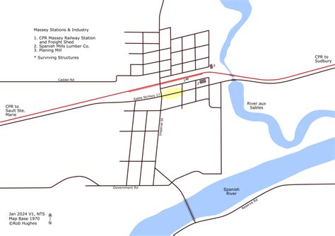 Massey Railway Stations Ontario Railway Stations