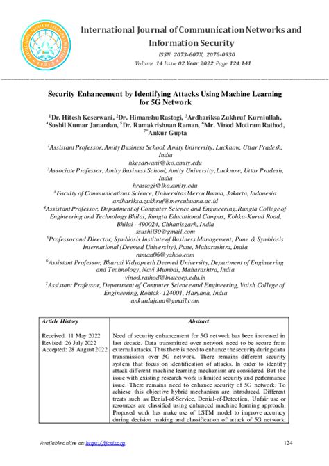 Pdf Security Enhancement By Identifying Attacks Using Machine