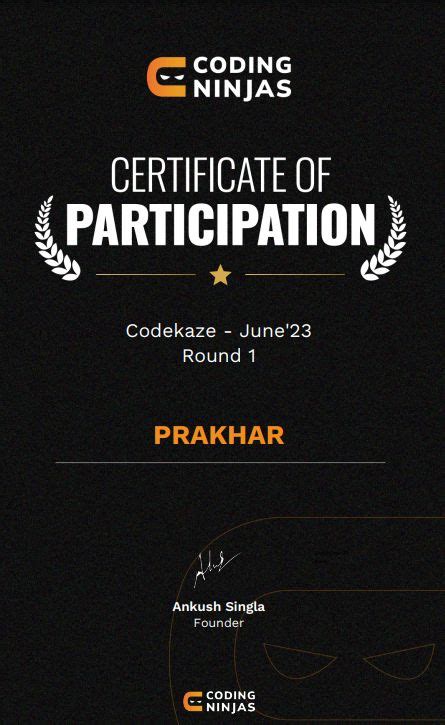 Prakhar Shukla On Linkedin Coding Event Grateful