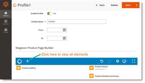 Magento Single Product Page Builder Elements Magezon