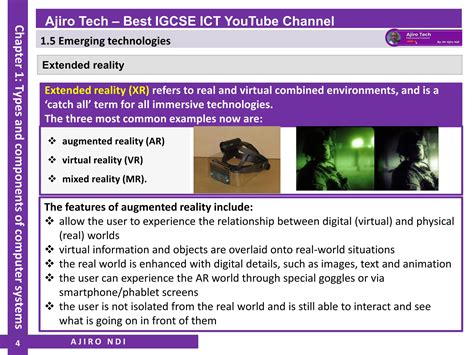 Igcse Ict Types And Components Of Computer Systems Impact Of Emerging Technologies Ajiro