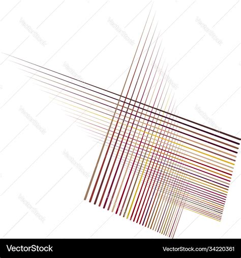 Random Lines And Stripes Grid Mesh Abstract Vector Image