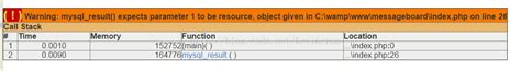 关于warning Mysqlresult Expects Parameter 1 To Be Resourceobject Given In的解决方法expects